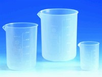 Griffin beaker, PFA raised scale, 250 ml