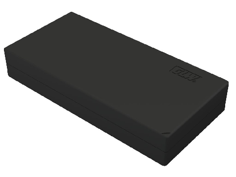 Slide box 172x83x30mm Black